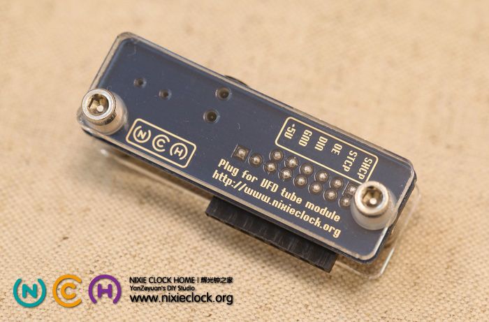 Adapter for IV-22 VFD Module | 荧光管显示模块转接板 – Omnixie | 辉光钟